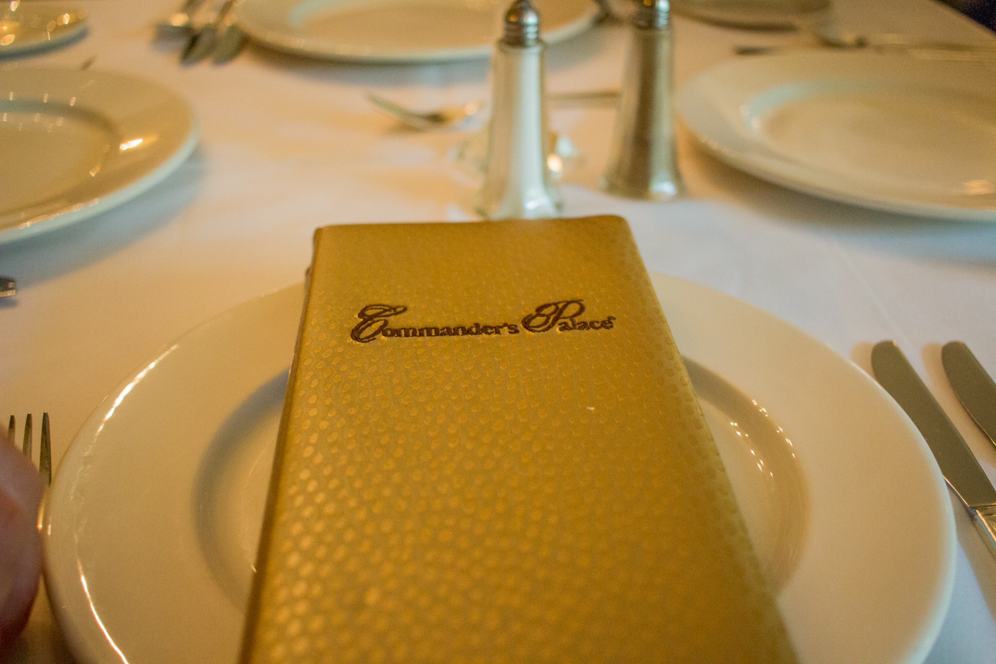 New Orleans Commander's Palace $0.25 Martini Lunch Hour